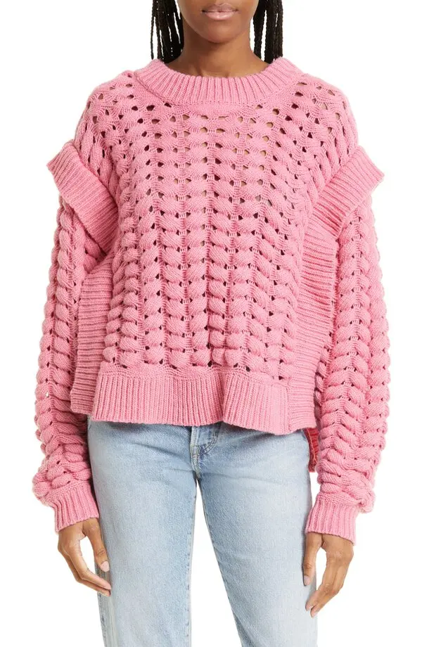 AKNVAS Jules Open Knit Sweater
