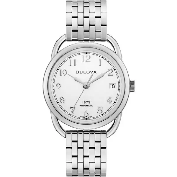 Bulova Joseph Commodore Bracelet Watch - Silver-tone