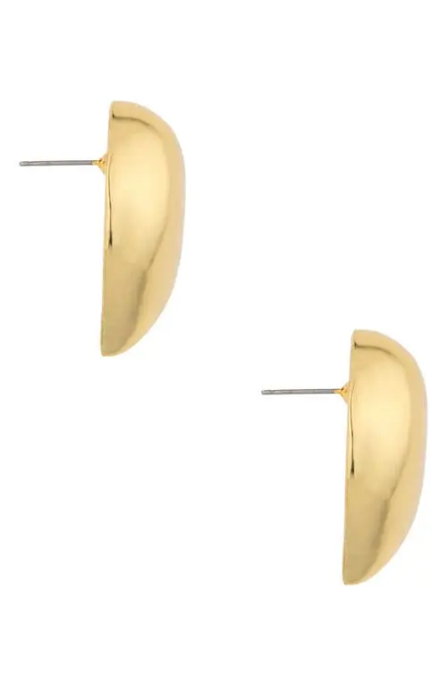 Ettika Puffy Heart Stud Earrings