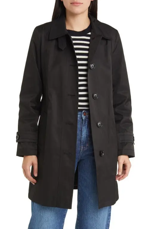 Sam Edelman Belted Trench Coat - Black