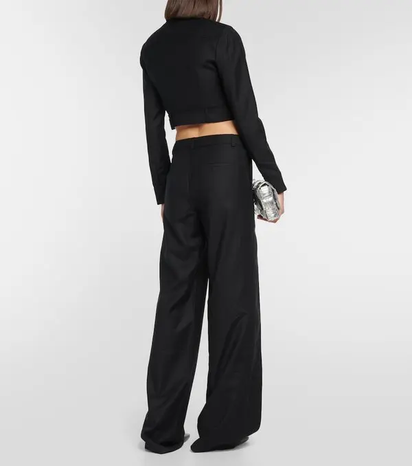 AYA MUSE Tio Low-rise Wide-leg Pants