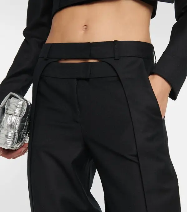 AYA MUSE Tio Low-rise Wide-leg Pants