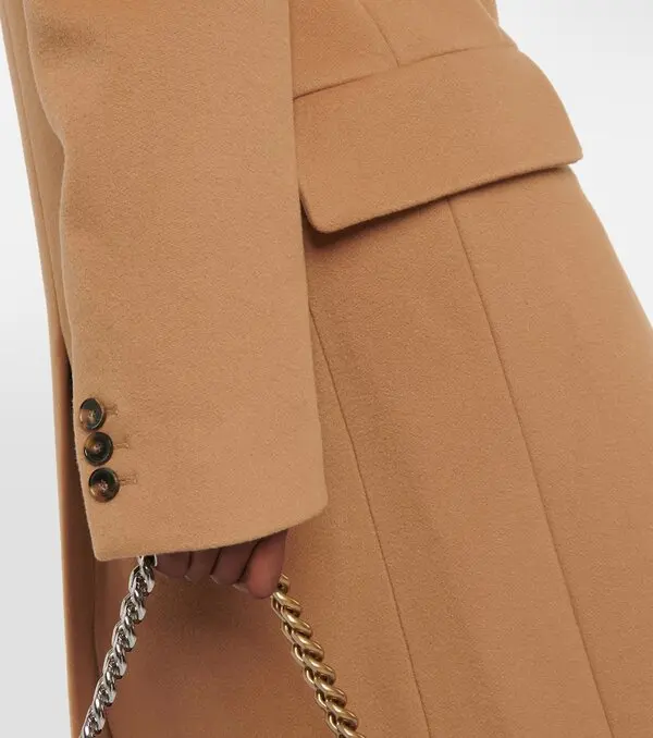 Stella McCartney Double-breasted Wool Coat