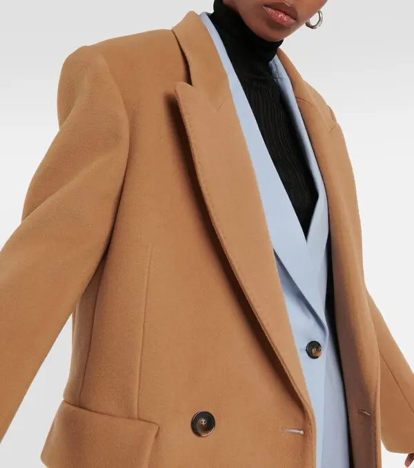Stella McCartney Double-breasted Wool Coat