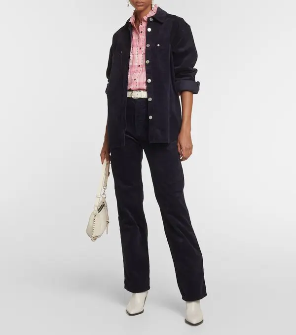 MARANT ETOILE Rwan Corduroy Flared Pants