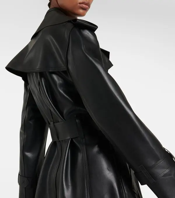 Norma Kamali Belted Trench Coat