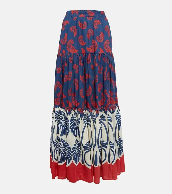 La DoubleJ Palmetto Placée Maxi Skirt