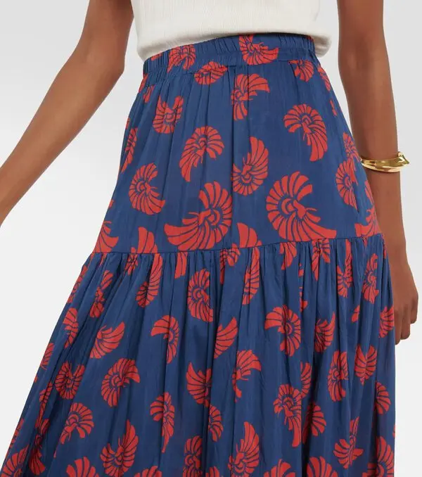 La DoubleJ Palmetto Placée Maxi Skirt