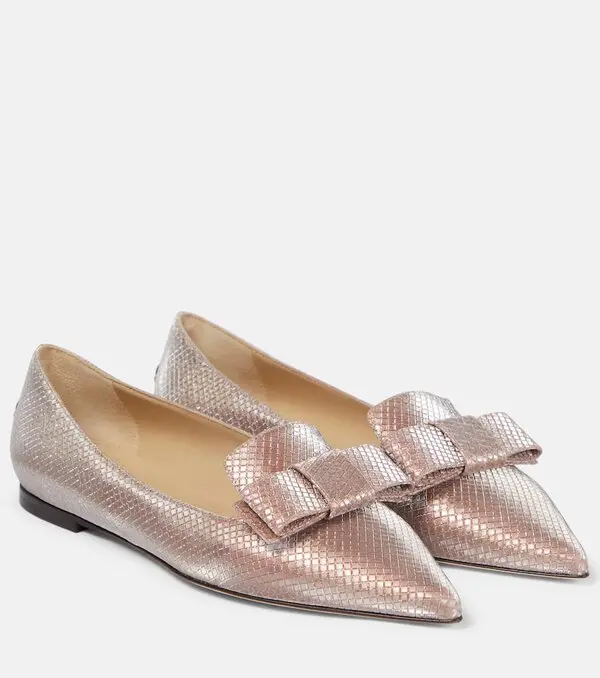 JIMMY CHOO Gala Ballet Flats