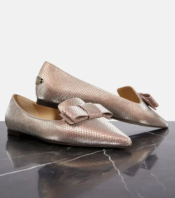 JIMMY CHOO Gala Ballet Flats