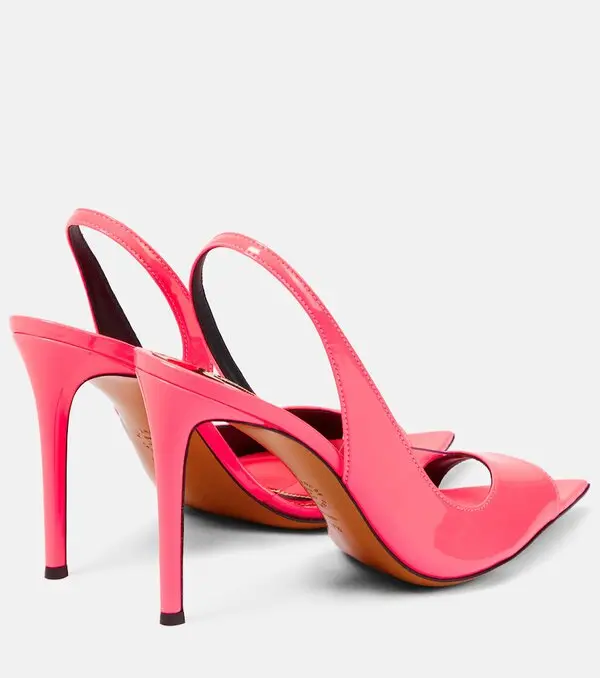 Alexandre Vauthier Patent Leather And Pvc Sandals