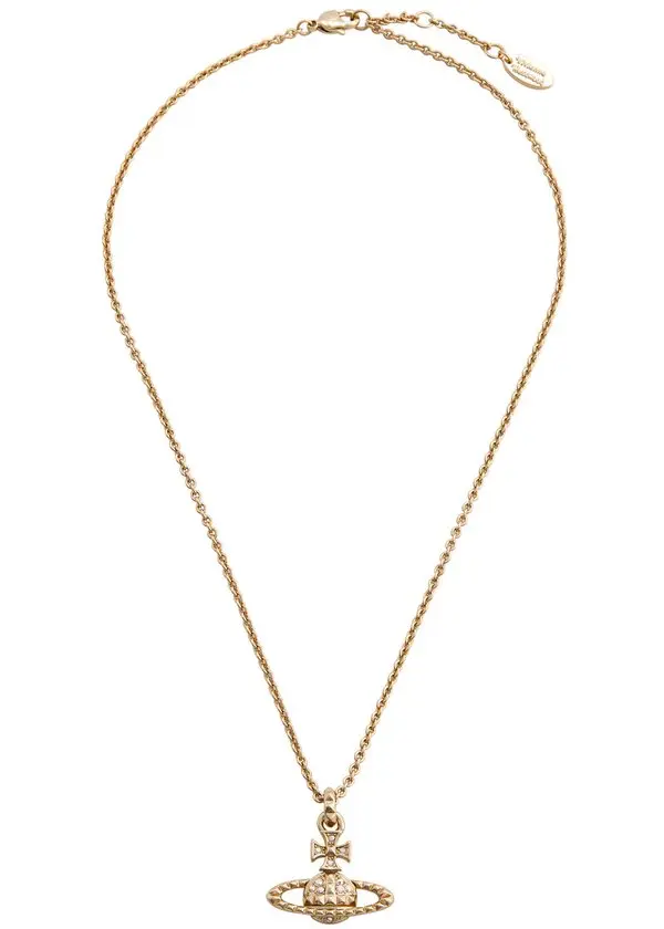 VIVIENNE WESTWOOD Mayfair Bas Relief Orb Necklace - Gold