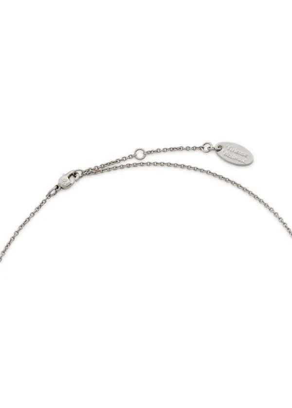 VIVIENNE WESTWOOD Ariella Embellished Orb Necklace - Silver