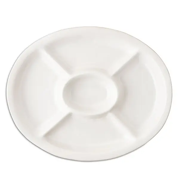 JULISKA Puro Crudite Platter - Whitewash