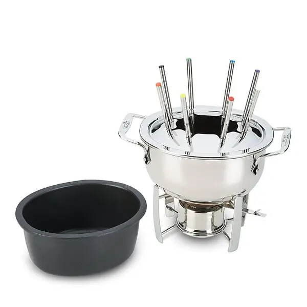 ALL-CLAD 3.5-quart Fondue Pot With Cast Aluminum Insert - Stainless
