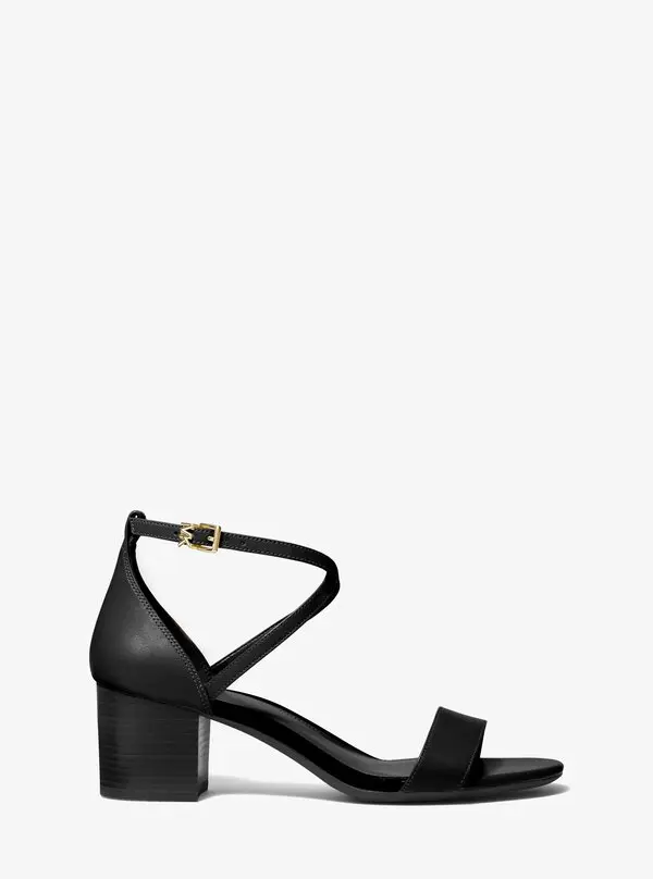 Michael Kors Serena Flex Leather Sandal