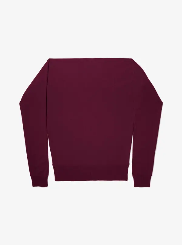 Michael Kors Cashmere Sweater Scarf - Red