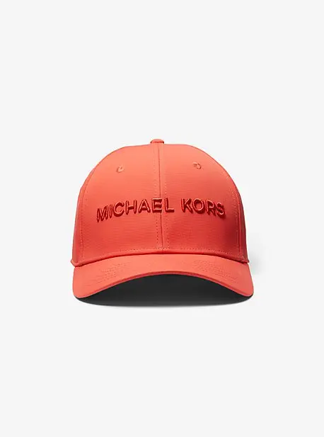 Michael Kors Embroidered Baseball Hat In Orange - 25% Off  display picture 2