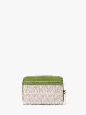 Michael Kors Jet Set Travel Medium Logo Zip-around Card Case
