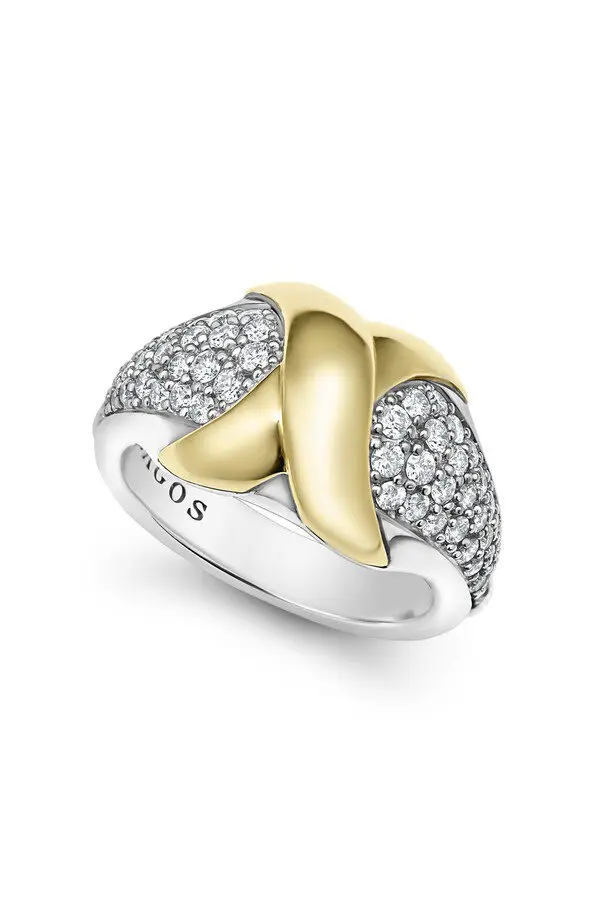 Lagos Embrace Diamond Ring - Gold