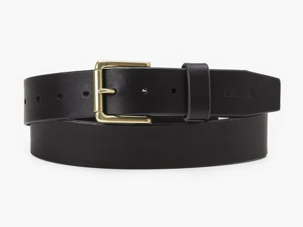 LEVI'S Heritage Leather Belt - Regular Black