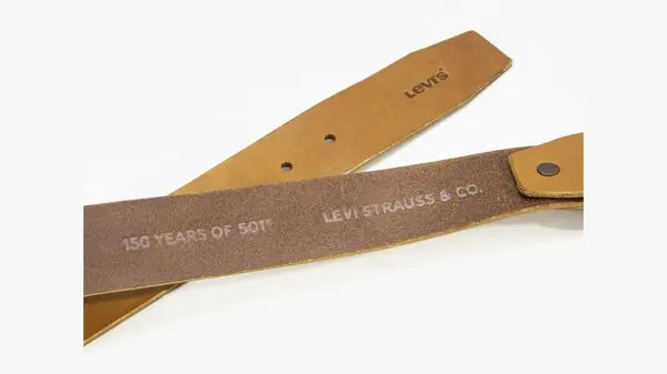 LEVI'S Heritage Leather Belt - Tan