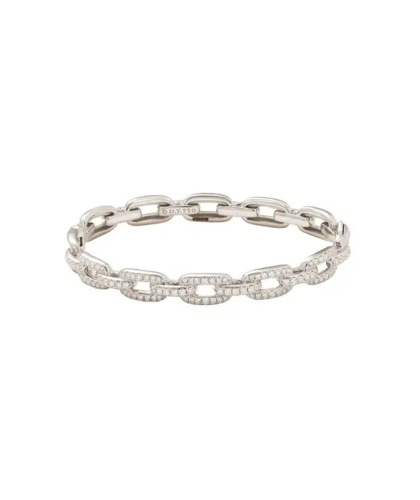 David Yurman Stax Diamond Bracelet - Gold