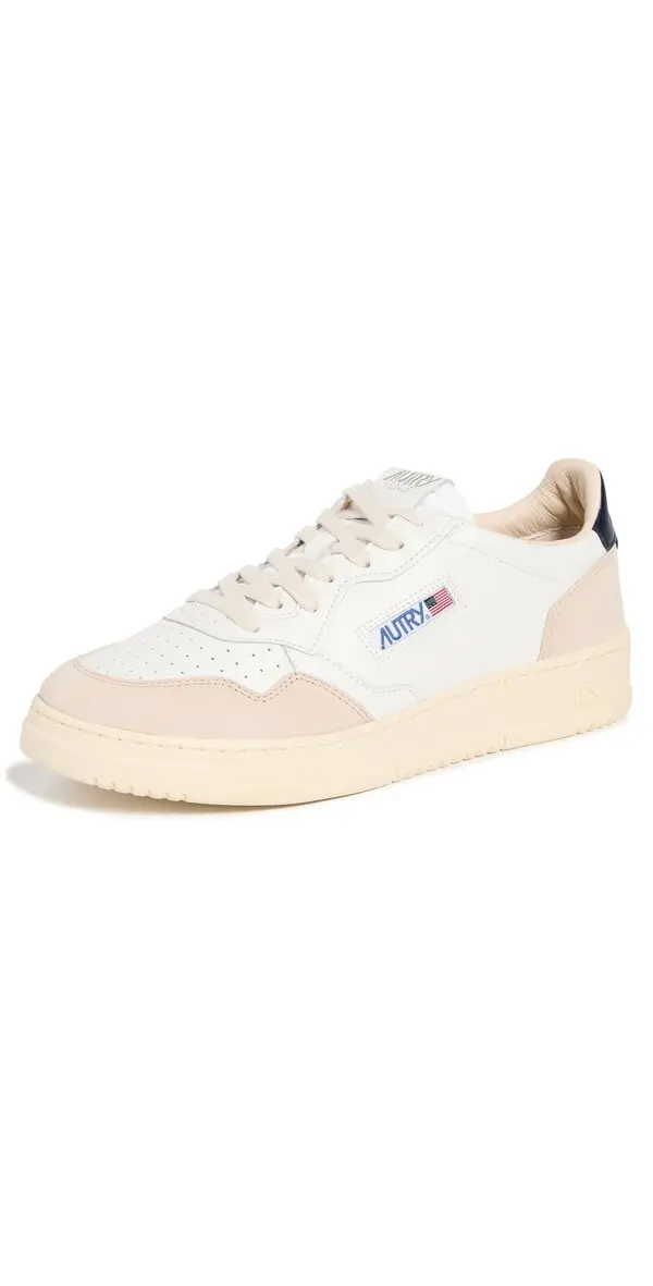 AUTRY Medalist Low Sneakers - Wht/blue