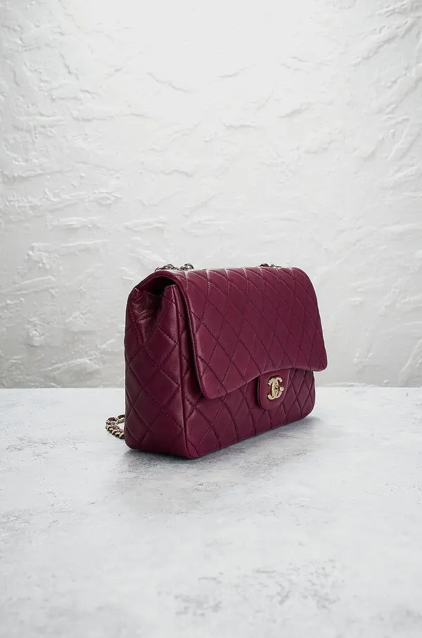 Chanel Lambskin Jumbo Classic Flap Bag