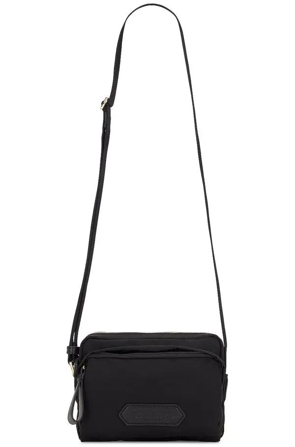 TOM FORD Mini Messenger Bag - Black