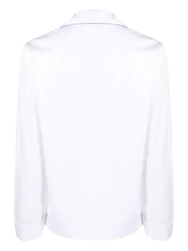 SPORTY & RICH Chest-pocket Cotton Pyjama Top