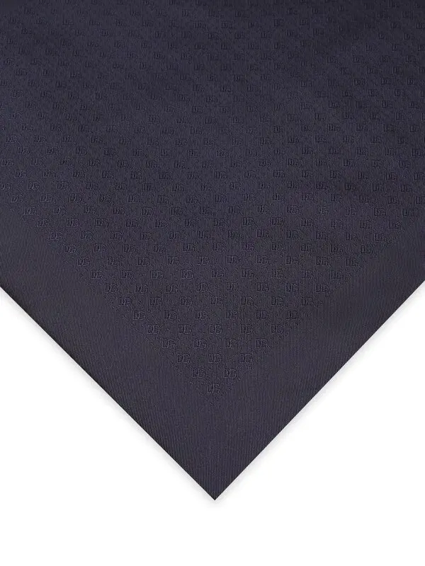 Dolce & Gabbana Logo-jacquard Silk Pocket Square