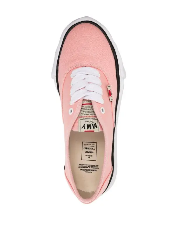 Mihara Yasuhiro Baker Og Sole Low-top Sneakers - Pink