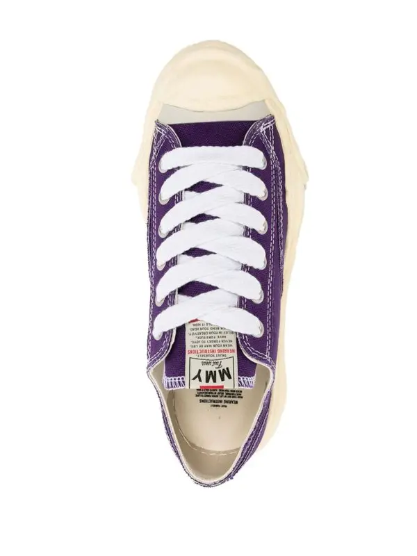 Mihara Yasuhiro Hank Original Low-top Sneakers - Purple