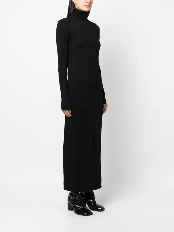 THOM KROM Roll-neck Jersey Maxi Dress