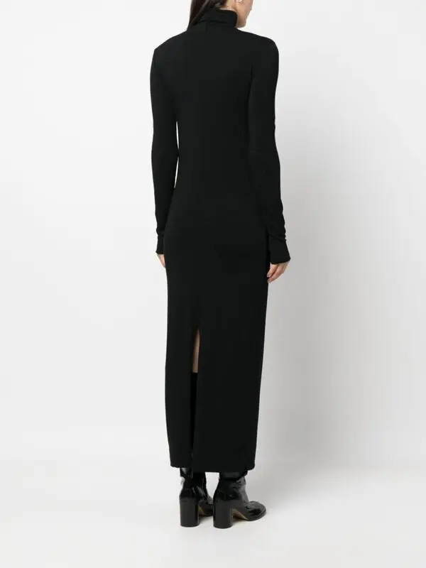 THOM KROM Roll-neck Jersey Maxi Dress