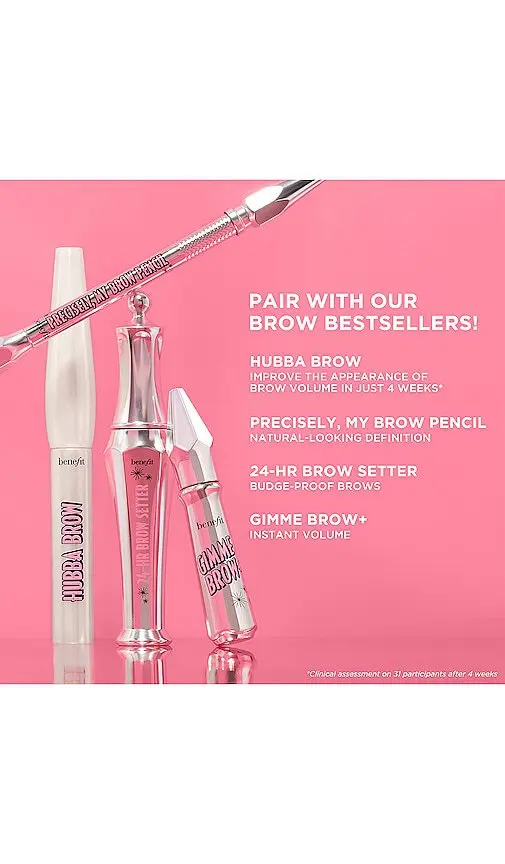 BENEFIT COSMETICS Hubba Brow Brow Enhancing Serum In White - N,a