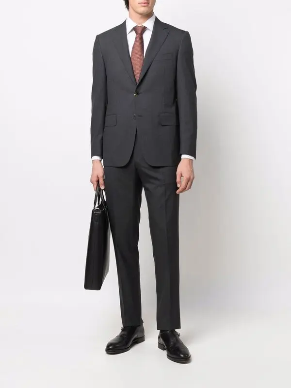 Canali Two Piece Single Breasted Suit - Grey