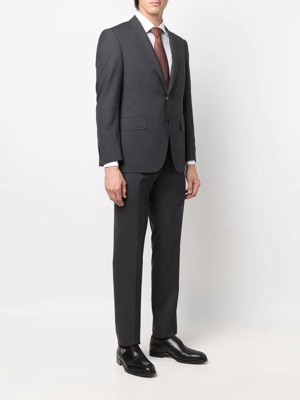 Canali Two Piece Single Breasted Suit - Grey