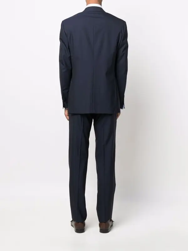 Canali Two Piece Single Breasted Suit - Blue