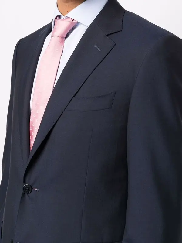 Canali Two Piece Single Breasted Suit - Blue