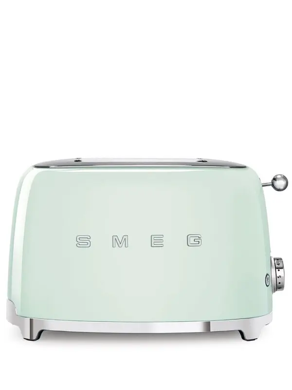 SMEG Logo-plaque Stainless-steel Toaster - Green