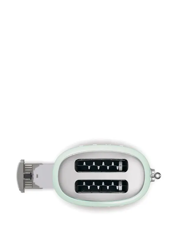 SMEG Logo-plaque Stainless-steel Toaster - Green