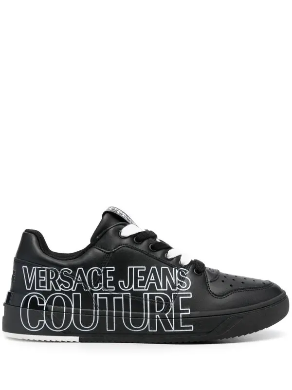 Versace Logo-print Low-top Sneakers