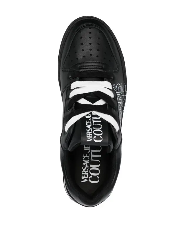 Versace Logo-print Low-top Sneakers