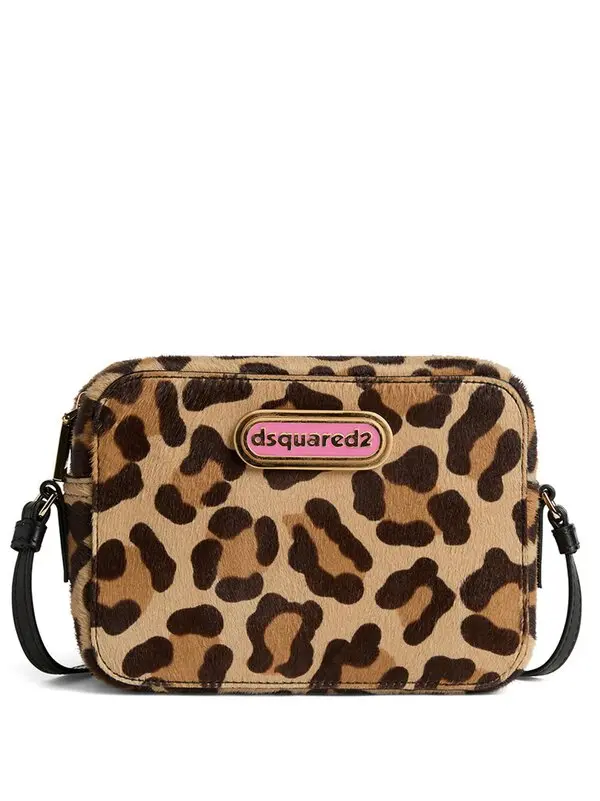 Dsquared2 Leopard-print Cross Body Bag