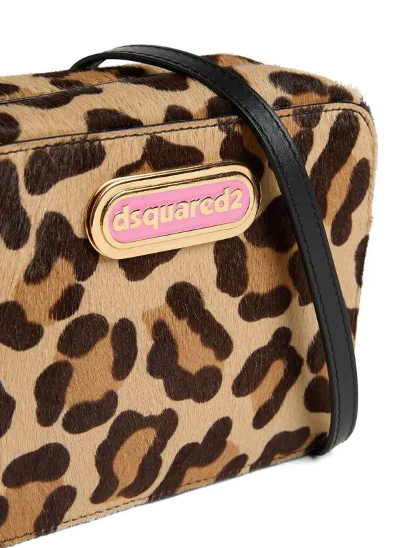 Dsquared2 Leopard-print Cross Body Bag
