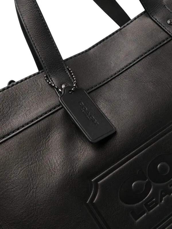 Coach Field Tote 40 Leather Tote Bag In Black - 29% Off | Editorialist