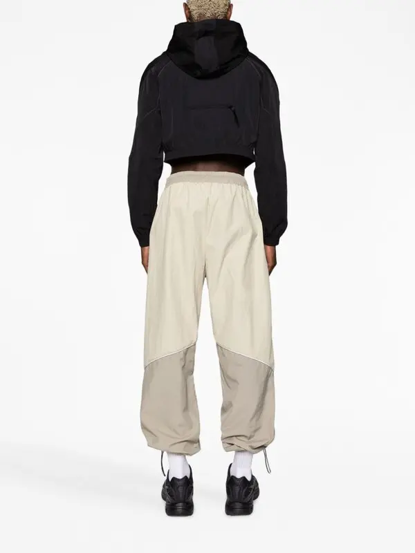 Reebok Vector Blocked Panelled Drawstring Track Pants In