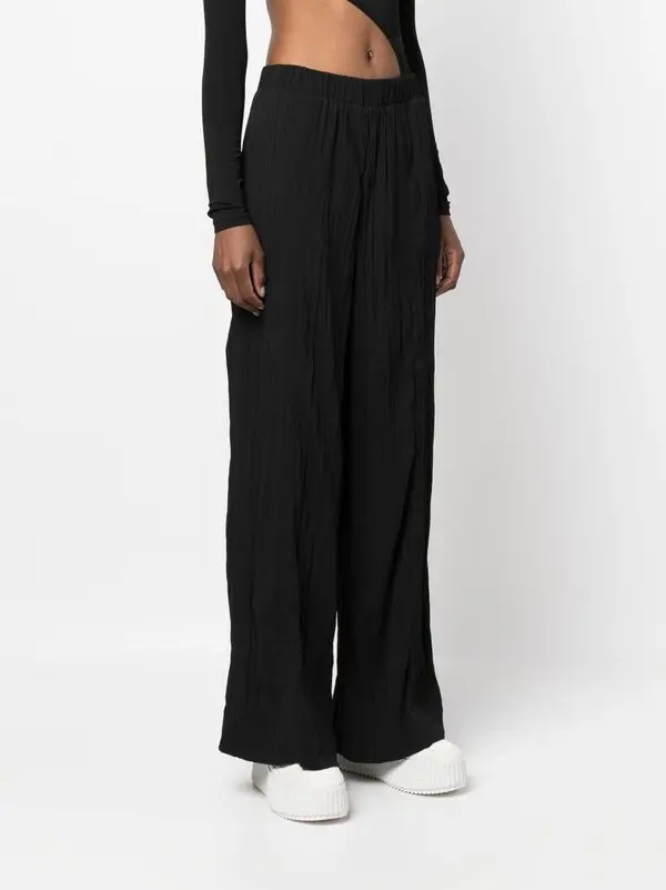 Calvin Klein Straight-leg Plissé Trousers
